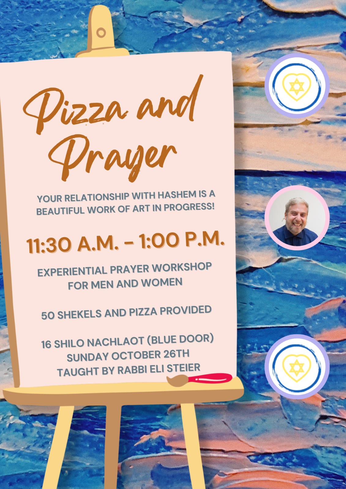 Pizza and Prayer - Nefesh B'Nefesh