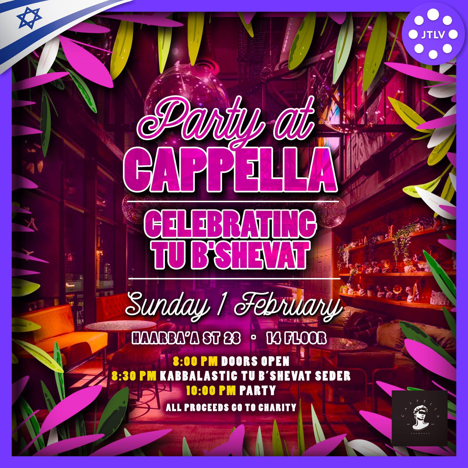 Tu B'Shevat Party at Capella - Nefesh B'Nefesh
